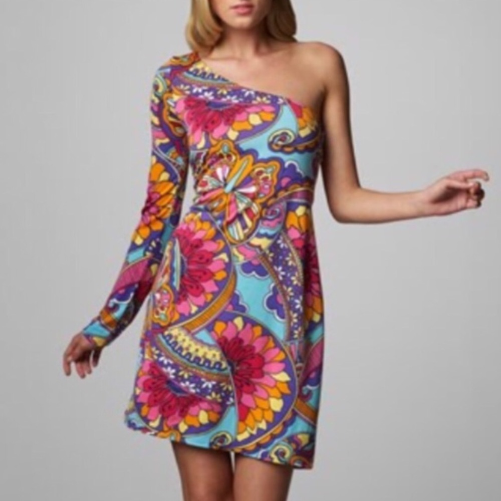 Lilly Pulitzer Whitaker Optical Confusion Dress - Gem
